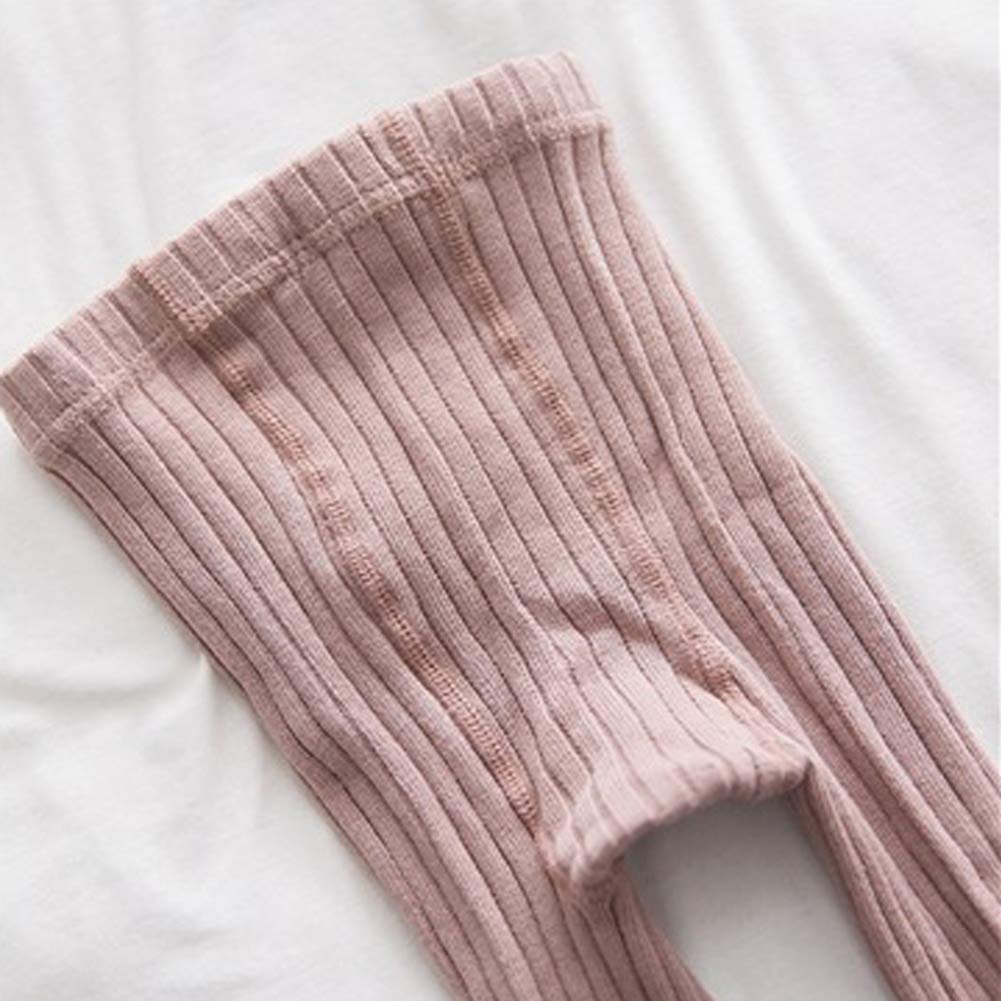 6 Pack Toddler Baby Cable Knit Ankle Leggings Pants Footless Winter Tight Stockings for Girls