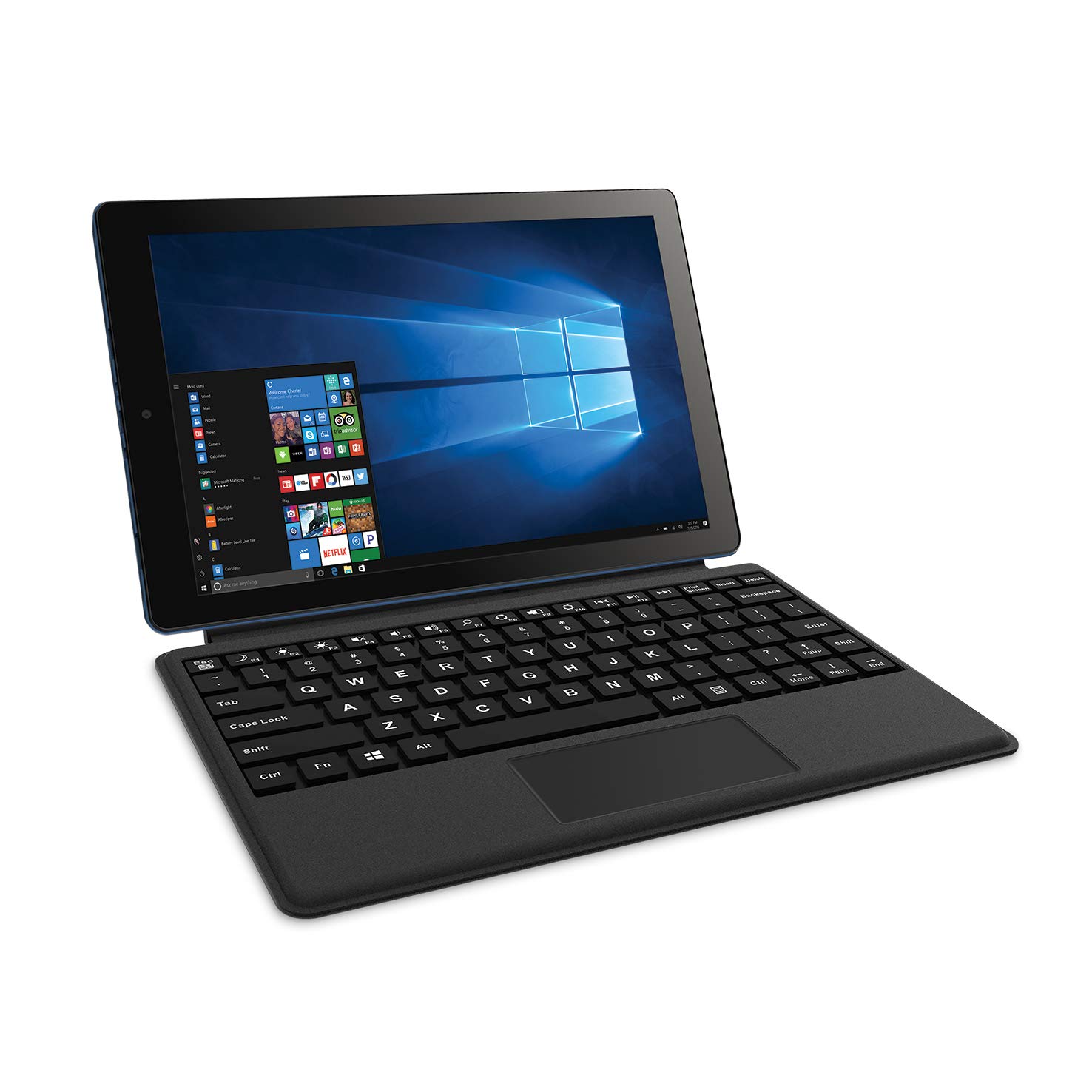 2018 RCA Cambio High Performance 10.1" 2-in-1 Touchscreen Tablet PC Intel Quad-Core Processor 2GB RAM 32GB Hard Drive Webcam WiFi Bluetooth Microsoft Office Mobile Windows 10