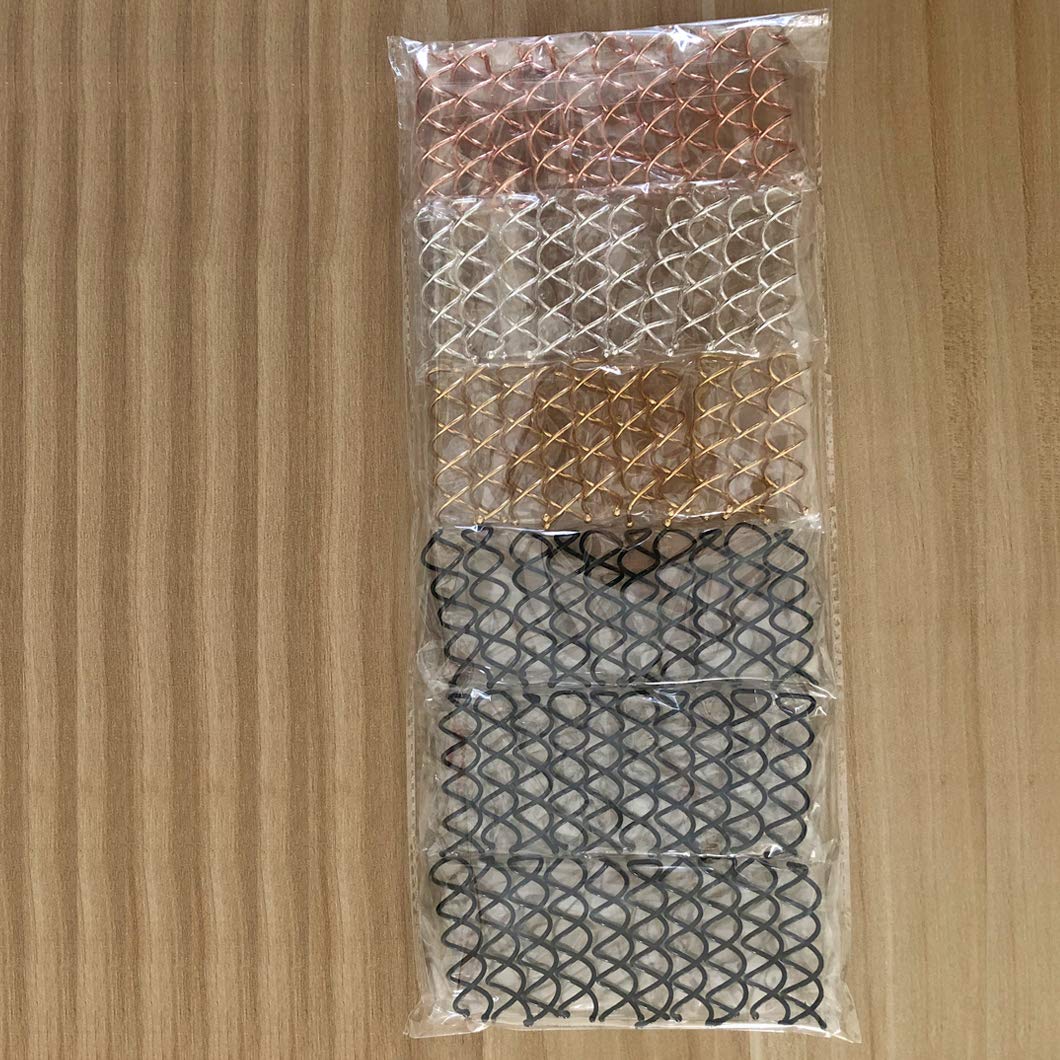 60Pcs Spiral Hair Pin Messen Bobby Hair Pins Spin Pins Non-Scratch Round Tips Twist Screw Hair Pin (Black/Silver/Gold/Rose Gold)