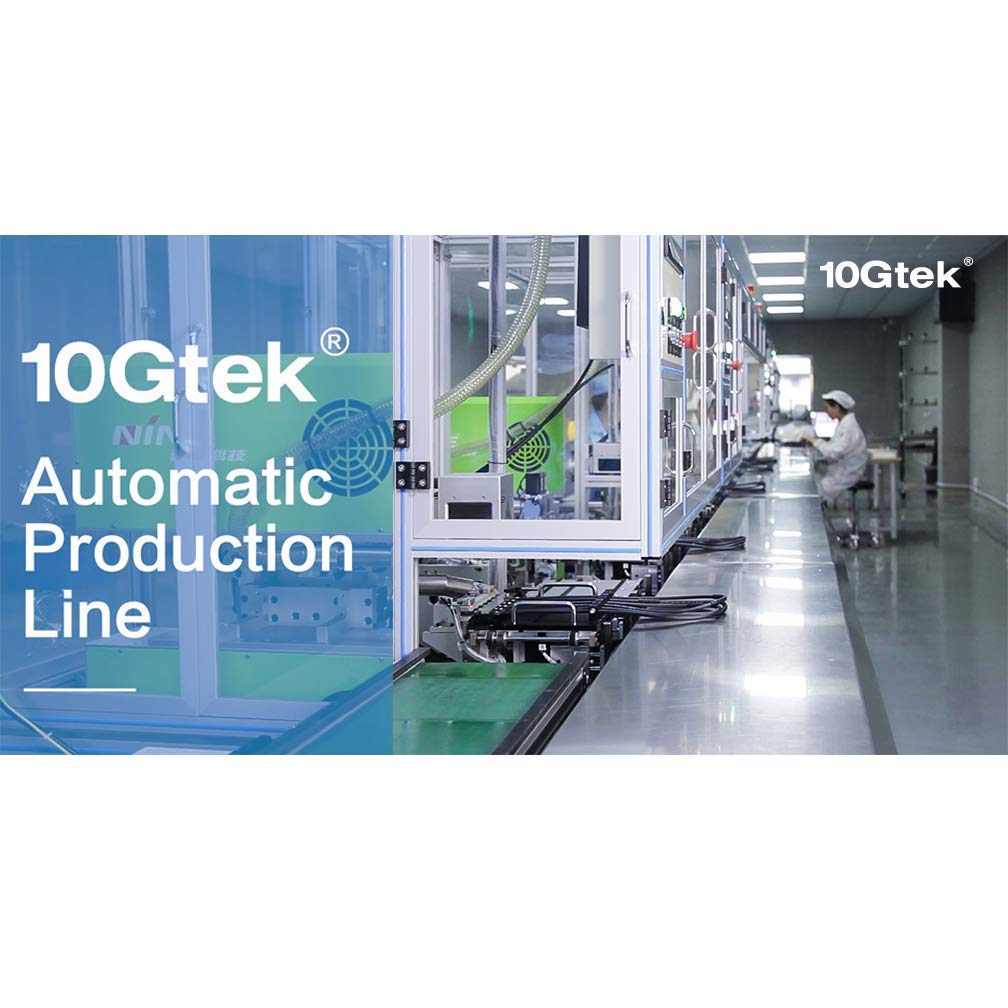 10Gtek SFP+ DAC Twinax Cable - 10GBASE-CU Passive Direct Attach Copper SFP Cable for Cisco SFP-H10GB-CU2M, Ubiquiti UniFi UC-DAC-SFP+, Meraki, Fortinet, D-Link, 2-Meter(6.6ft) | 0.25-12m Optional