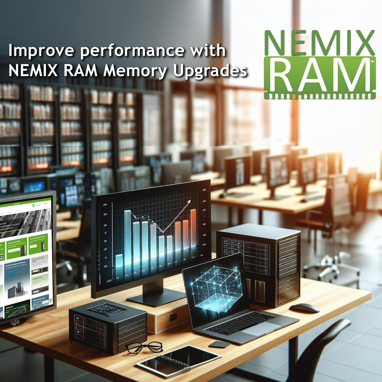 NEMIX RAM 64GB (2X32GB) DDR4 3200MHZ, 2933MHZ or 2666MHZ 260-PIN 1.2V Non-ECC Unbuffered SODIMM Laptop PC Memory KIT