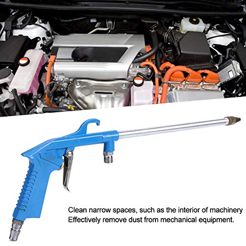 Acouto Pneumatic Cleaning Tool Car Engine Dust Cleaner Tools Auto Water Cleaning Nozzle Hose Wash Spray Universal 1/4'' Inlet