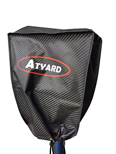 ATYARD RV Electric Jacks Protective Cover, Universal 600D Polyester Electric Tongue Jack Cover Trailer RV Electric Tongue Jack Protective Cover (Large Size 14″H x 5″W x 10″D)