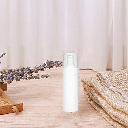 150ml White Empty Plastic Foam Pump Bottles, Soap Pump Dispenser Bottles for Travel Bathroom Kitchen Sink Countertop (3Pcs)