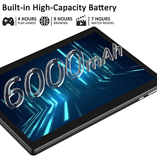 2024 Tablet Android Tablet Octa-Core Processor 64GB Storage 1TB Expandable, 2+8MP Dual Camera, Tablets PC