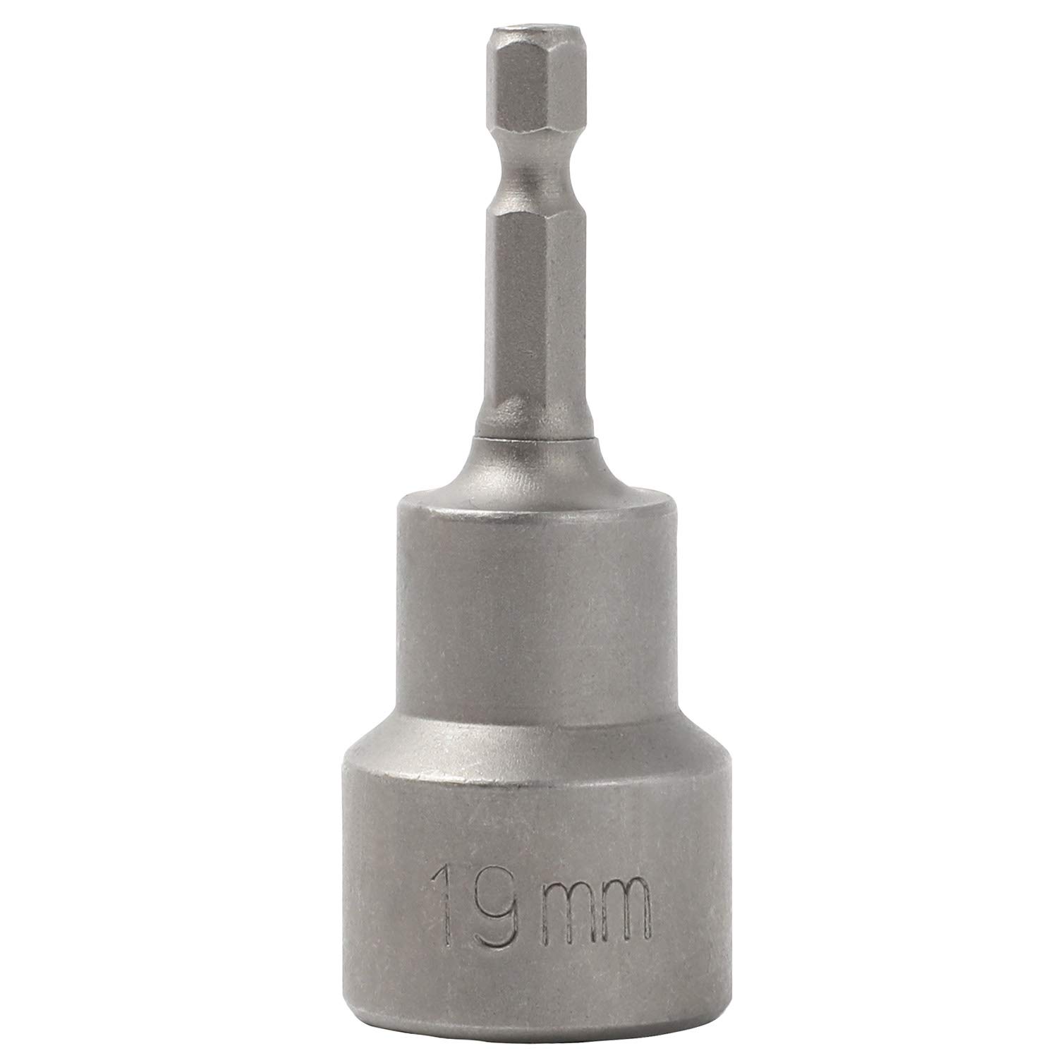 14pcs 6-19mm Quick-Change Magnetic Nut Driver Drill Bit Sets 1/4 inch Hex Shank Metric Socket Wrench Screw Power Tool