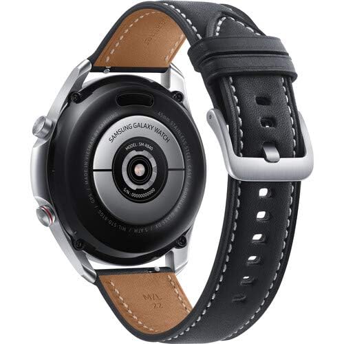 Samsung Galaxy Watch3 R840 Smartwatch (45mm Stainless Steel) International Version - Mystic Silver