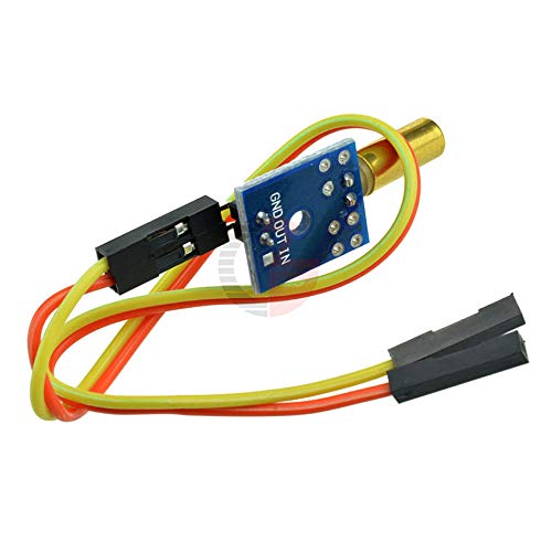 5Pcs 3.3V-12V Tilt Sensor Module Angle Vibration Sensor Board with Free Cable for Arduino STM32 AVR Raspberry Pi