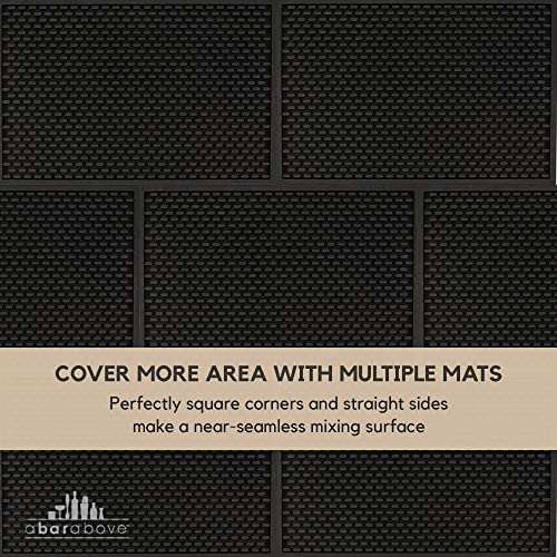 A Bar Above Heavy Duty Bar Mat β Food-Safe Silicone Mat β Bar Mats for Countertop - Commercial Strength Bartender Accessories Dish Drying Mat for Kitchen Counter - Barista Accessories