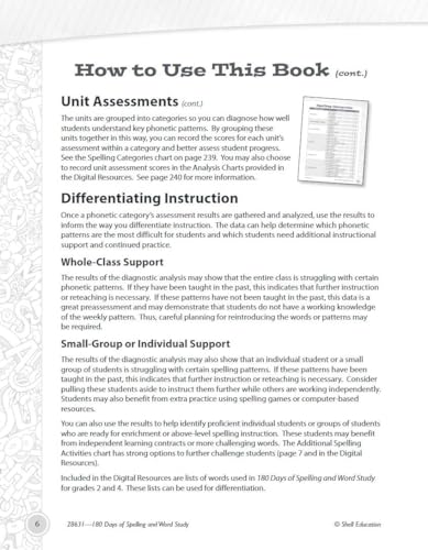 180 Days™: Reading, Vocabulary/Language for 3rd Grade Practice Workbook for Classroom and Home, Cool and Fun Practice Created by Teachers (180 Days of Practice)