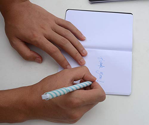 24 Pcs 5.5 Inch x 3.5 Inch Black Cover Pocket Notebook 32 Sheets (64 Pages) Blank Pages 70 Gsm Paper (Blank 24pcs)