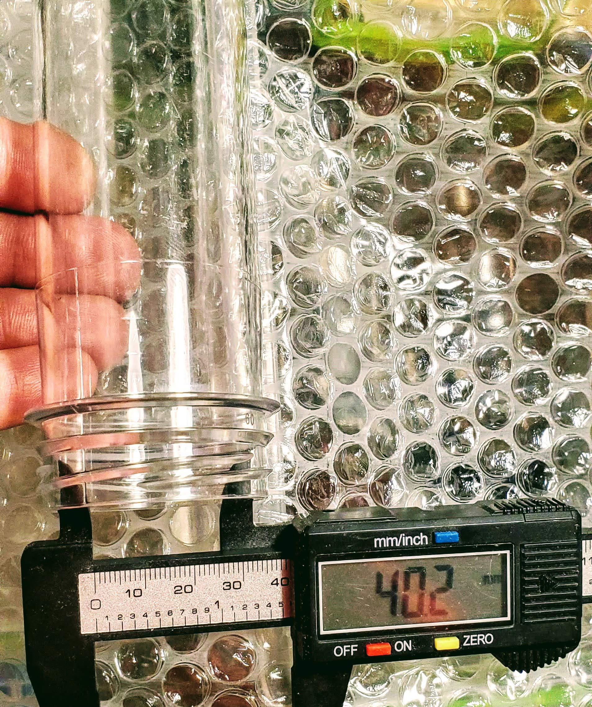 1UA Bottle Extra Large Preform 3x6.75oz and Regular 3x1.5oz (6pcs) Baby Soda Test Tubes Rugged Clear Plastic Geocache Waterproof Storage Science Experiment Container Electronics GPS Housing Unit IoT