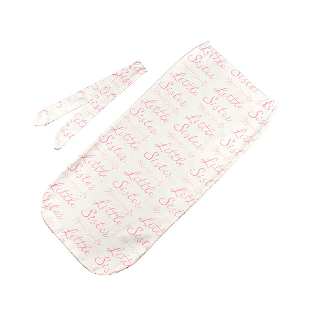 Giggle Angel Newborn Receiving Blanket Sleeping Bag Baby Swaddle Wrap Little Sister Standard