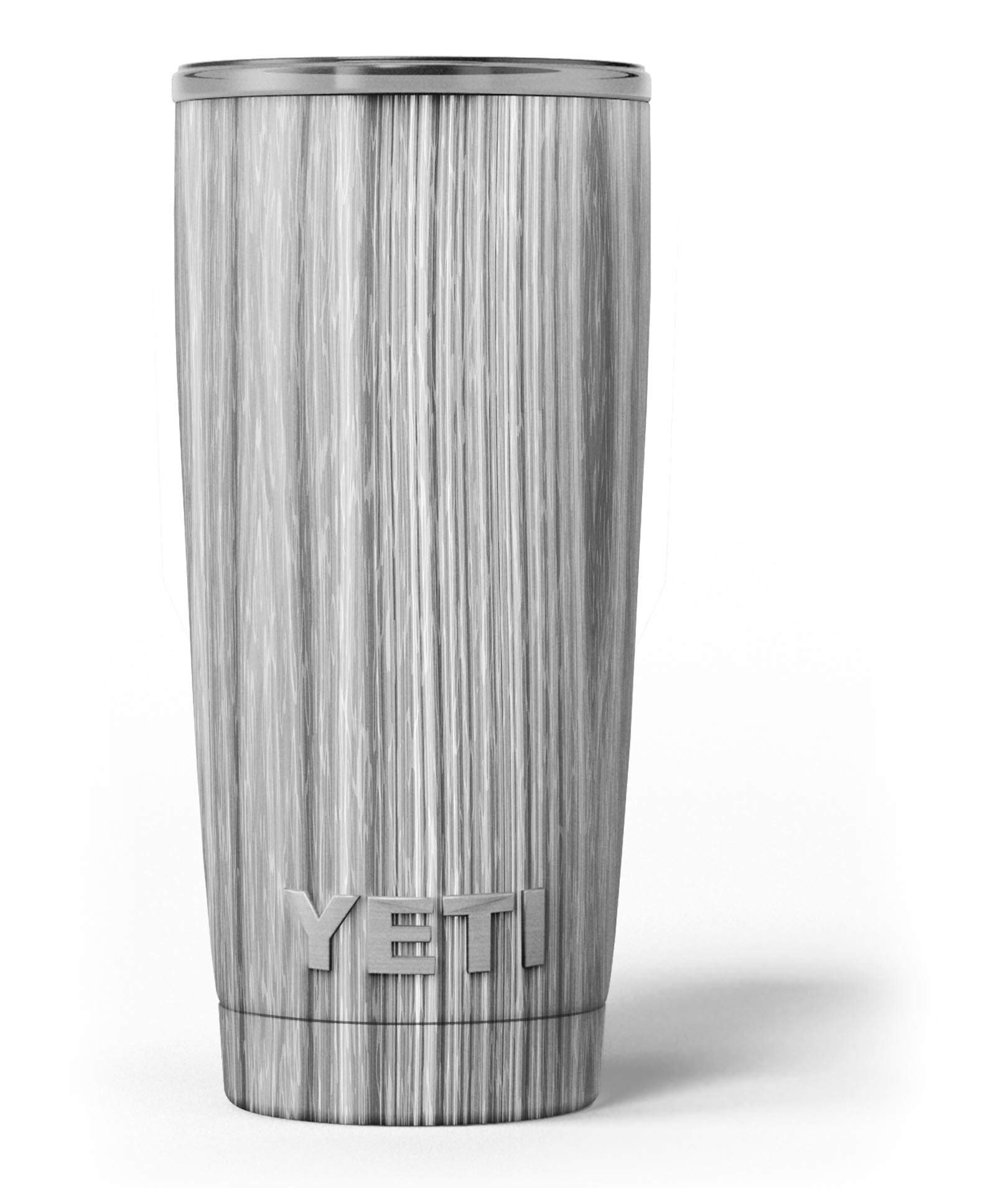Design Skinz Textured Gray Dyed Surface - Skin Decal Vinyl Wrap Kit Compatible with The Yeti Rambler Cooler Tumbler Cups