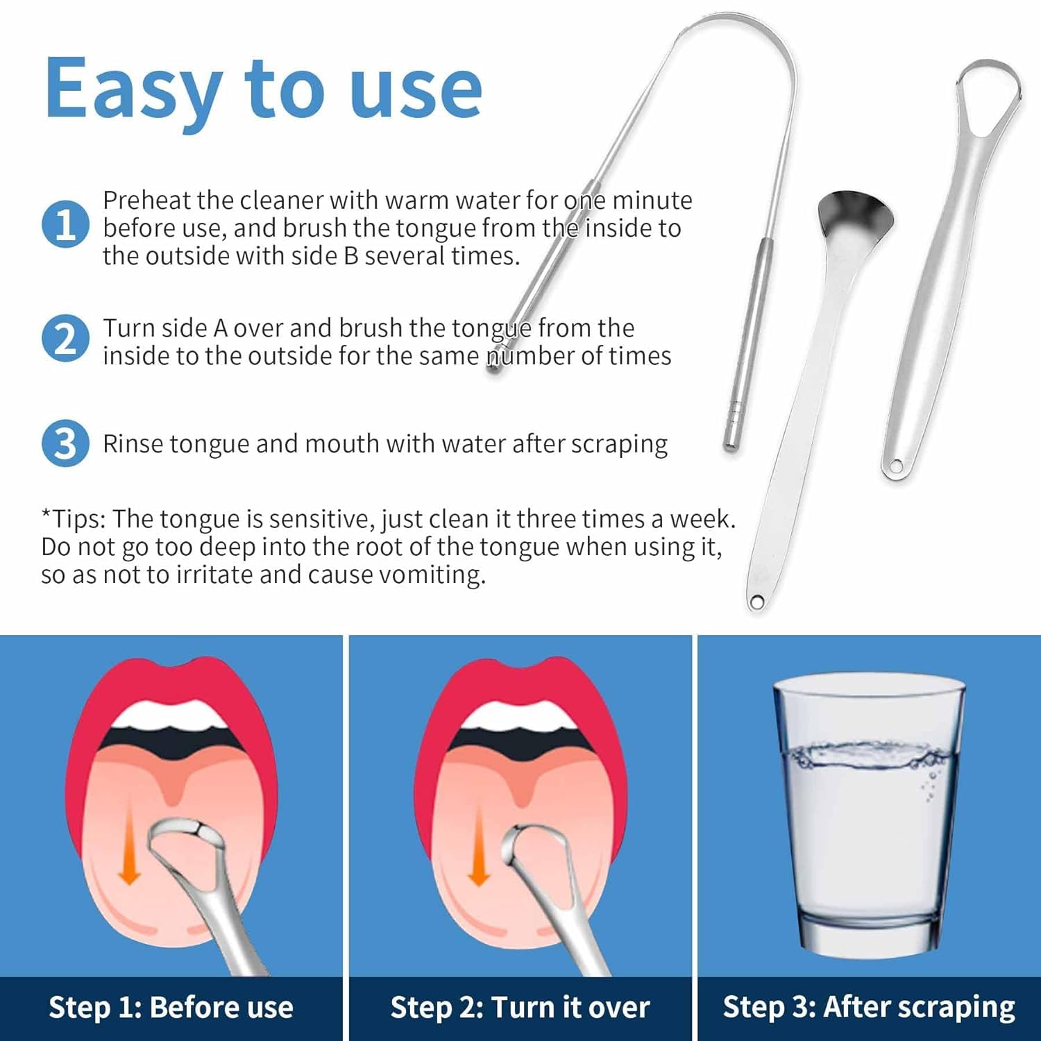 3 Layered Denture Bath Case with Drain Tray, Portable Retainer Cleaner Case, Denture Cup Soaking Holder False Teeth Container for Dentures, Retainers