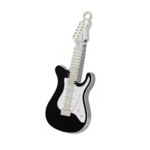 32GB USB 2.0 Flash Drive Metal Music Guitar Shaped Pen Drive Memory Stick Thumb Drive
