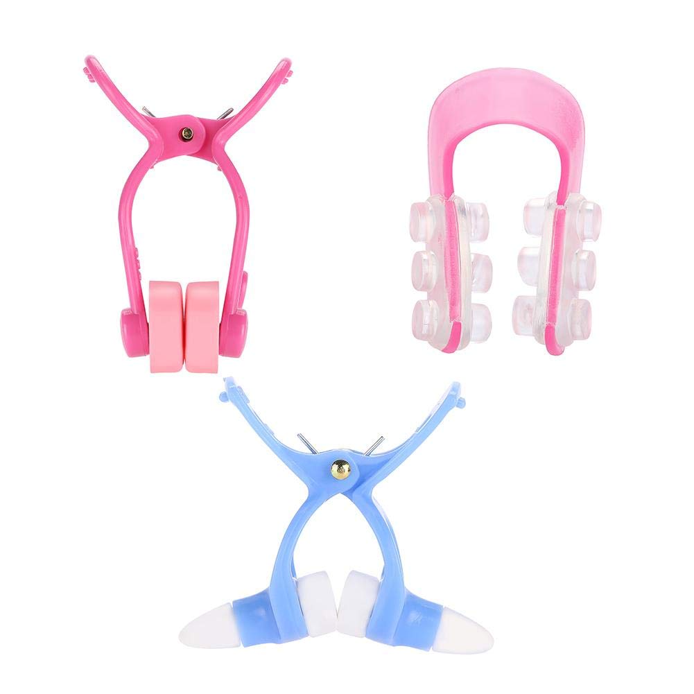 3pcs Nose Shaper for Women, Nose Lifter Clips for Wide Noses, Nose Shaper Massager Clip + Straightening Beauty Clip + Nose Up Clip Correction Set New