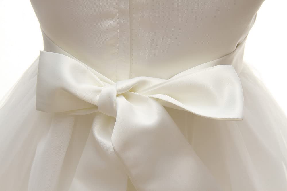 3Pcs Set Baby Girl Dress Christening Baptism Gowns Formal Dress