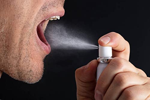 3 Pack of Pretty Fresh Instant Breath Freshener Mouth Spray Fresh Mint,Fights Bad Breath.