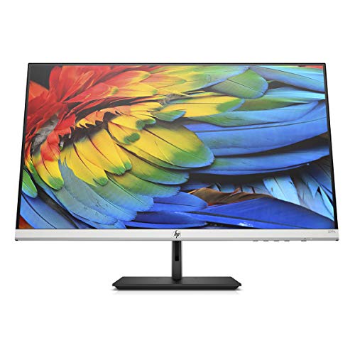 HP 27fh Ultraslim Full HD Monitor (1920 x 1080) 27 Inch (2 HDMI, 1 VGA) - Silver/Black