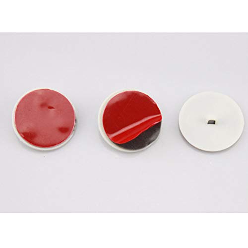 30 Pieces 2cm Diameter Ceiling Stick Adhesive Hooks Christmas Ball Adhesive Hanging Hooks Poster Pole Hook Sticky Top Accessories for Party Mall Advertising Christmas Ceiling Hanging Ornaments