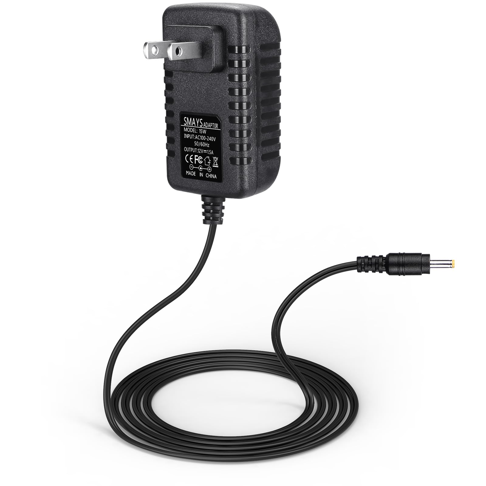 15W Power Cord Adapter Replacement for Alexa Echo Spot, Echo Dot 3rd Gen and 4th Gen