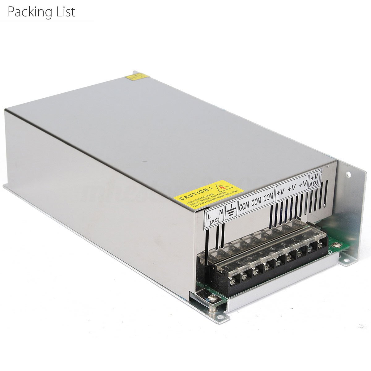 36V 27.8A 1000W Universal Regulated Power Supply Driver for CCTV Camera LED Strip AC 100-140V Input to DC 36V Temperature controled Fan