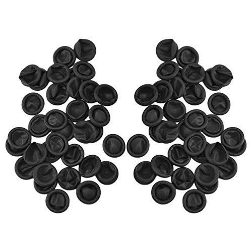 ARTIBETTER 100PCS Gel Finger Cover Silicone Finger Cots Finger Protector Thumb Cap Toe Fingertips Covers for Trigger Finger Finger Cracking Finger