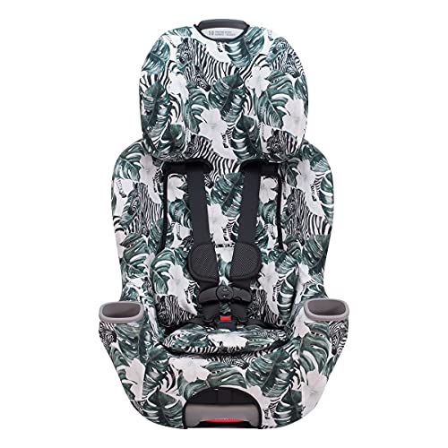 JYOKO Kids Cover Liner for car seat Compatible with Graco Extend2fit, 100% Cotton Made (Zebra)