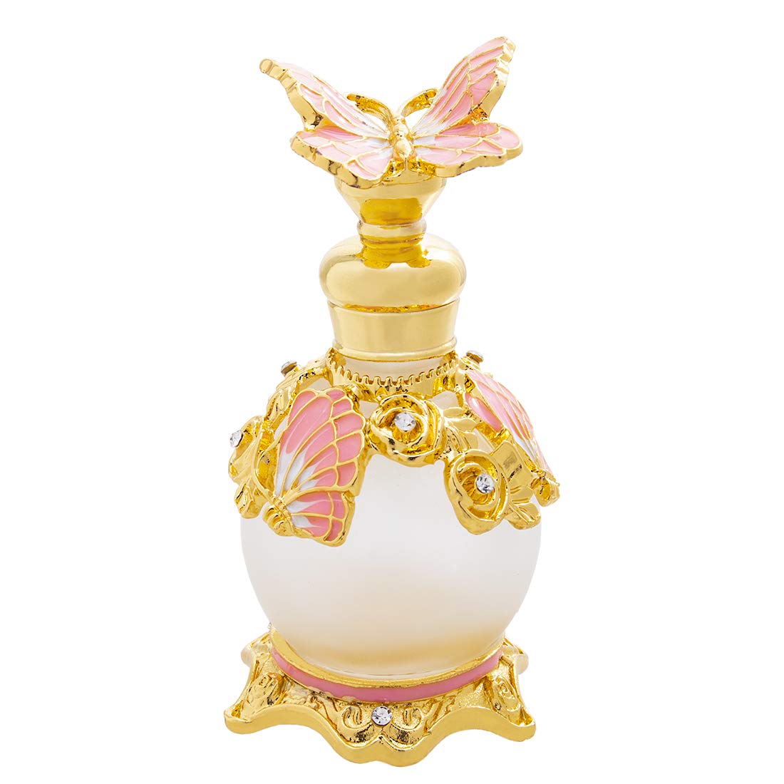 YU FENG 15ml Empty Refillable Perfume Bottles for Fragrance Restoring,Dresser Table Decor,Gifts, Keepsake,Travelling