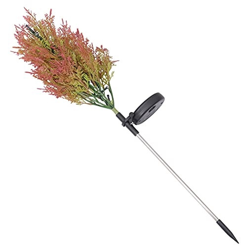 1pc Christmas Tree lamp Solar Ground Lights Solar Lights Solar Sidewalk Lights Solar Stake Light Lawn lamp Garden Stake Light Solar Pathway Lights Plastic Earth Tones Plate