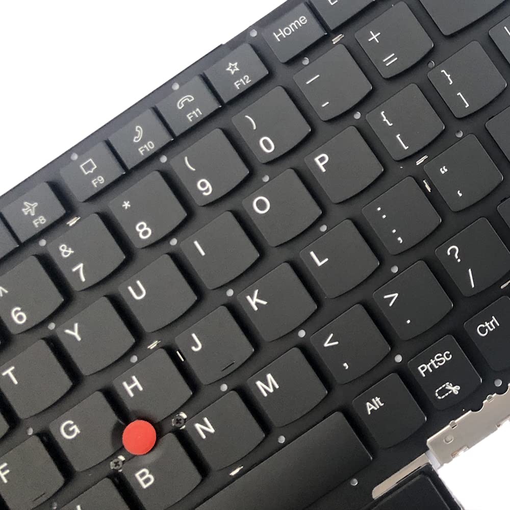GinTai Laptops Backlit US Keyboard Replacement for Lenovo Thinkpad X1 Carbon 2021 X1C SN20Z77360-B P/N PK131U81B00