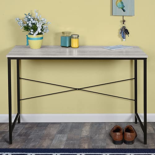 Niche Soho Home Office Writing, Modern, Study Desk Shell- Weathered Grey