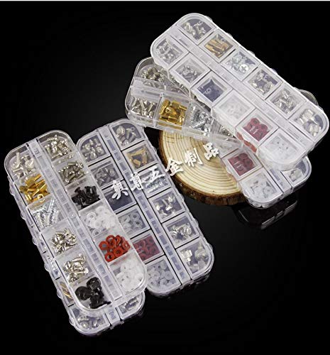 125pcs for Computer Screw Kit M3 Personal for Computer Desktop Screw & Standoffs Set for Motherboard HDD SSD Screw Washer in Box SCRW-093168