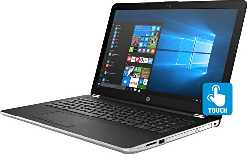2018 HP 15.6" Touchscreen Laptop PC, Intel Core i5-7200U, 8GB DDR4, 2TB HDD, Intel HD Graphics 620, 802.11ac, Bluetooth, DVD RW, USB 3.1, HDMI, Webcam, Windows 10 Home, Silver