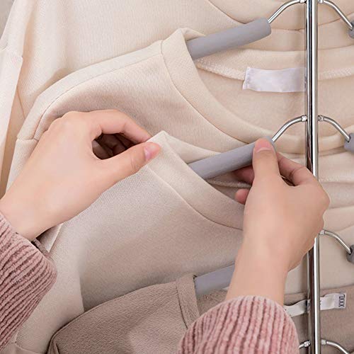 BEYST Clothes Hangers, Multilayer Anti-Slip Clothes Rack Space Saving Clothes Hangers Closet Storage Organizer for Suits Pants Shirts Jeans