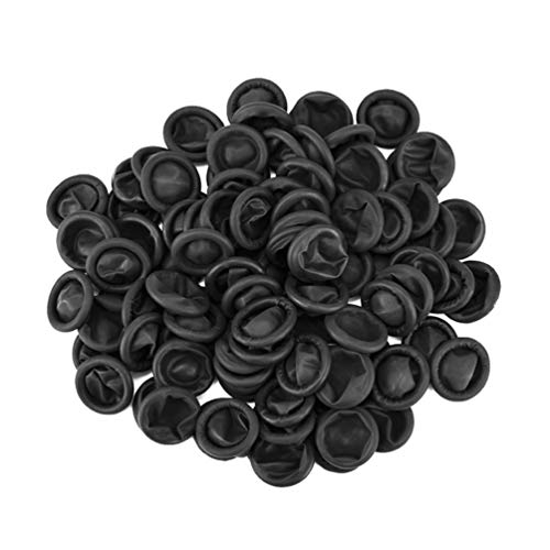 ARTIBETTER 100PCS Gel Finger Cover Silicone Finger Cots Finger Protector Thumb Cap Toe Fingertips Covers for Trigger Finger Finger Cracking Finger