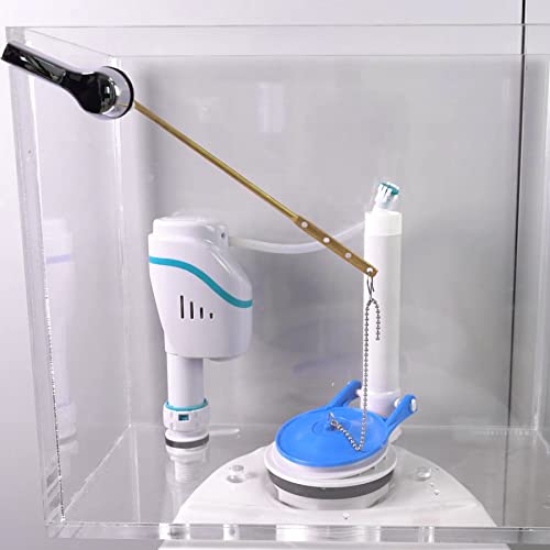 3 Inch Toilet Flappers Replacement Compatible with Gerber 99-788, Water Saving, High Performance Toliet Flapper, Easy to Install - Blue