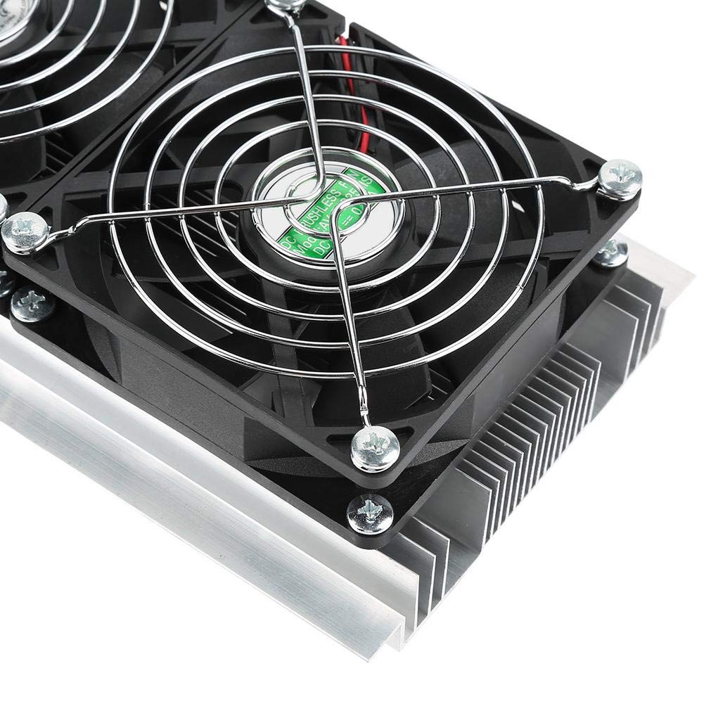 12V Compact Refrigeration Cooling Systems Air Conditioning Systems with Miniature,Thermoelectric Cooler,Semiconductor Refrigeration Cooling Device Thermoelectric Cooler 12A 12V DIY Refrigeration