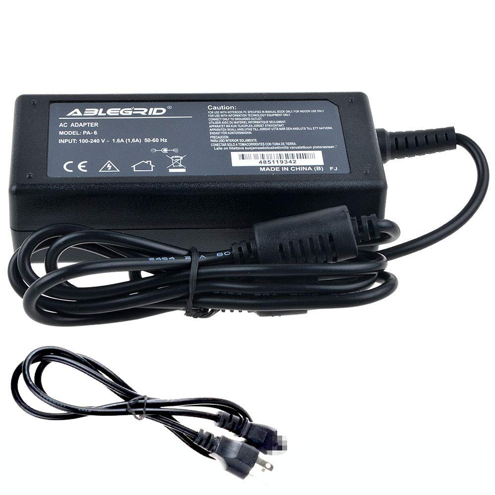 ABLEGRID AC Adapter Power Supply for LG 34WK500-P ISP LED UltraWide FHD FreeSync Monitor