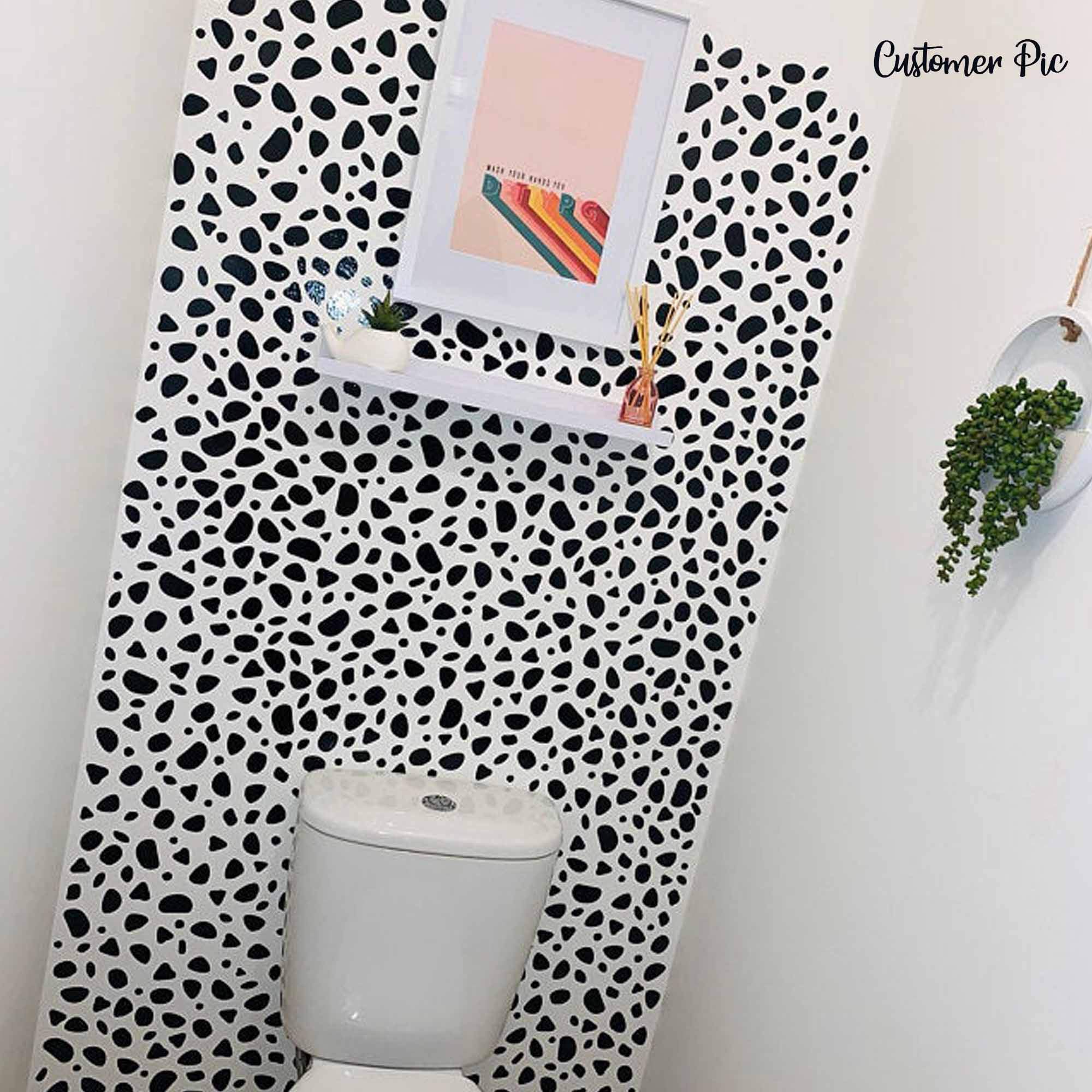 130+ Irregular Polka Dot Wall Sticker Dalmatian Stickers Baby Nursrey Kids Room Hand Drawn Polka Dot Wall Decal Bedroom Playroom Viny Decor Dalmatian Vinyl Stickers