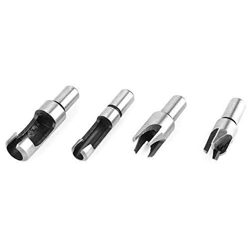 8pcs Wood Plug Cutter Carbon Steel Woodworking Hole Cutting Tool Drill Bit Set Woodworking DIY Electrical Tool