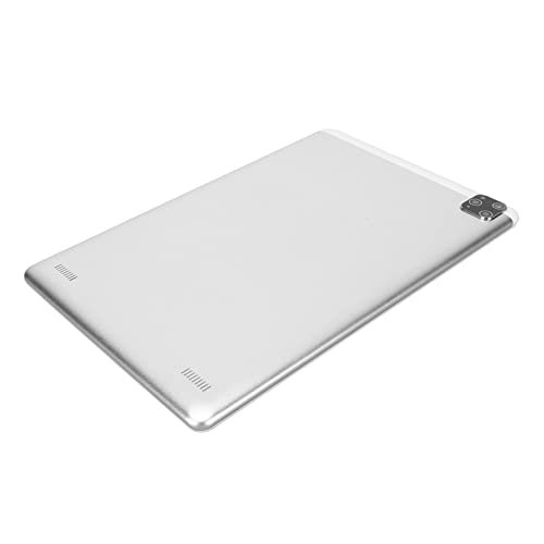 10in Tablet, Gaming Tablet 100 to 240V 4GB RAM 256GB ROM White for Home (US Plug)