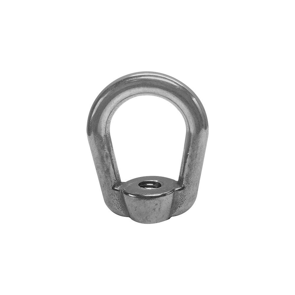 2 Pc Stainless Steel Eye Nut 3/8" UNC Tap SS T304 Thread Boat Marine 1,100 Lbs Cap