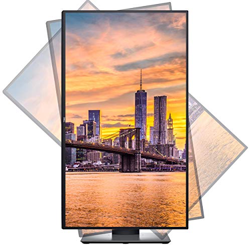 Dell UltraSharp U2720Q 27 Inch 4K UHD (3840 x 2160) LED Backlit LCD IPS USB-C Monitor (7GZ651) (Renewed)