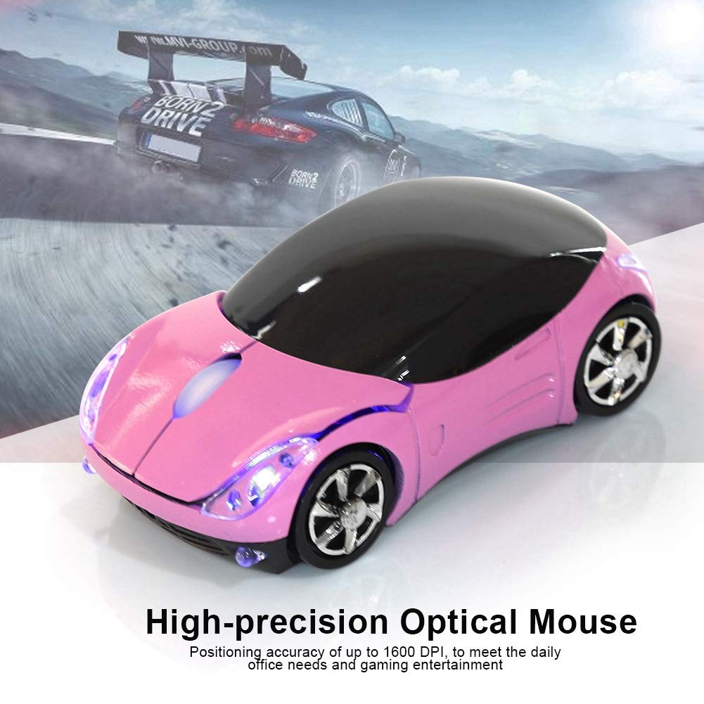 1600DPI Portable Mouse with 3 Buttons,10M 2.4G Bluetooth Optical Mouse with a Receiver Storage, Mouse for /ME/Windows PC/Tablet Gaming Office()