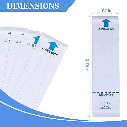 200 Pack Probe Covers for Oral Thermometer - Digital Thermometer Probe Covers Disposable Universal - Rectal Thermometer Covers Heavy Duty Sleeves Safe & Sanitary Prevent Cross-Contamination