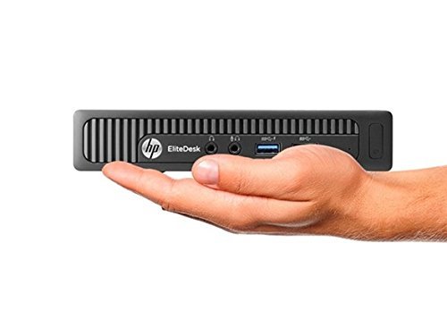 HP EliteDesk 705-G3 Mini Desktop PC, AMD A10-8770E 2.8GHz, 8GB DDR3, 500GB HDD, DisplayPort, Win10Pro (Renewed)