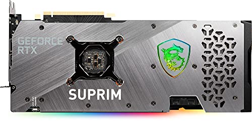 MSI Gaming GeForce RTX 3070 Ti 8GB GDRR6X 256-Bit HDMI/DP Nvlink Torx Fan 4 RGB Ampere Architecture Graphics Card (RTX 3070 Ti Suprim X 8G)