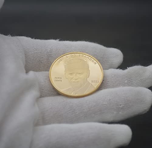 2022 Joe Biden Zero Cents Novelty Penny Coin - Let's GO Brandon FJB Coin